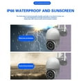 LNGOOR 1080P Floodlight with 10 LED light Camera Outdoor Security ...