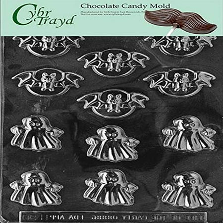 BATS AND GHOSTS (B/S) chocolate candy mold - Walmart.ca