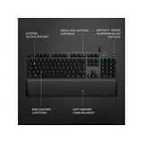 Logitech G513 Lightsync RGB Mechanical Gaming Keyboard - Cable ...