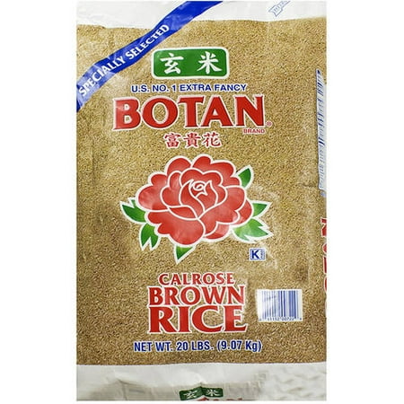 UPC 011152007229 - Botan Brand Calrose Brown Rice, 20 lbs | upcitemdb.com