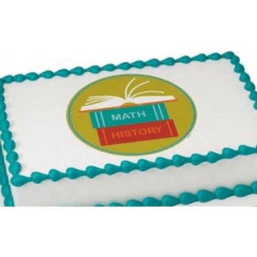 Big Deal Grad Edible Extra Large 8 x 10 Cake Decoration Topper Image ...