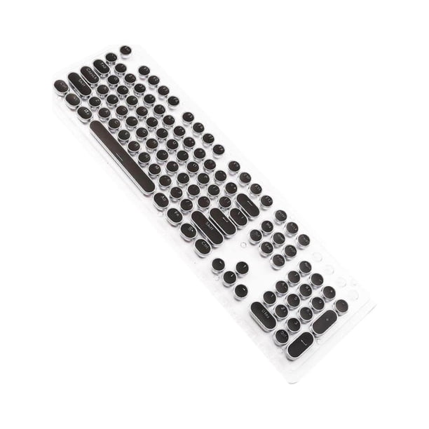 Round Keycaps Double Shot PBT Gaming Gaming Keyboard Keyboard Retro ...