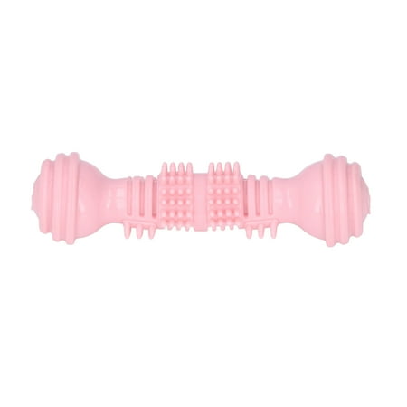 Dog Chew Toys, Dumbbell Bite Resistance Puppy Teething Toys Convex ...