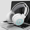 Lifetechs G58 LED Light Gaming Headset Stereo Wired Bass Headphone with ...