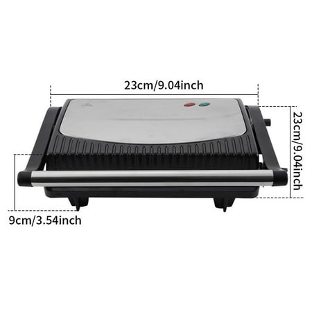 Double Sandwich Toastie Maker Stainless Steel Bread Picnic Grill Maker ...