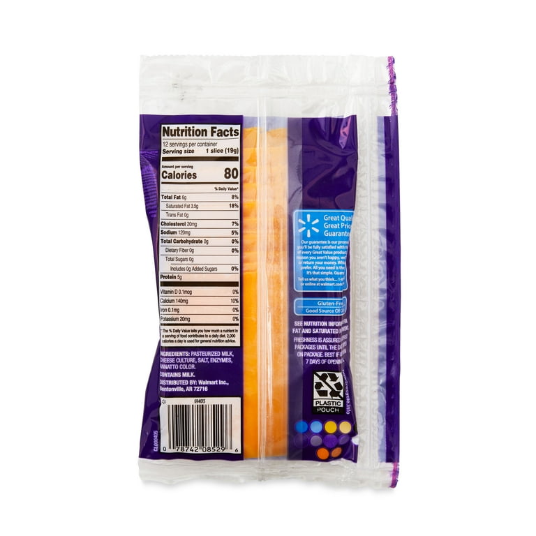 Slice Of Cheese Calories