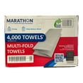Marathon Multifold Paper Towels - 4,000 Count - Walmart.com