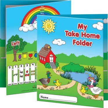 Owl Student Pocket Folders - Educational - 12 Pieces - Walmart.com
