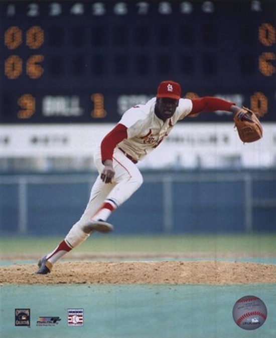 Bob Gibson - Pitching action Sports Photo - Walmart.com