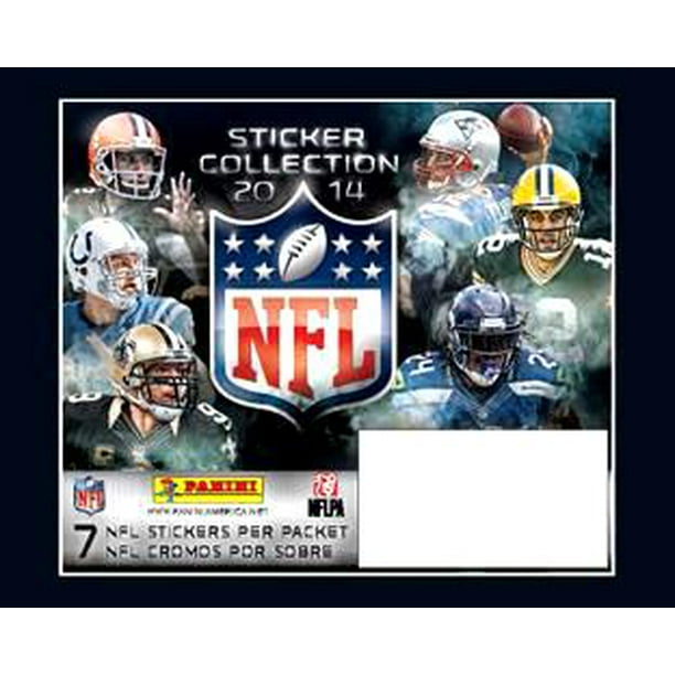 NFL 2014 Sticker Collection Pack Pack [7 Stickers] - Walmart.com ...