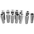 Morse Taper Collet Kit MT4 Taper Collet 1/8-1 Inch Tail Wire 5/8 Inch ...