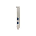 StarTech 2-Port PCI Express (PCIe) SuperSpeed USB 3.0 Card Adapter with ...