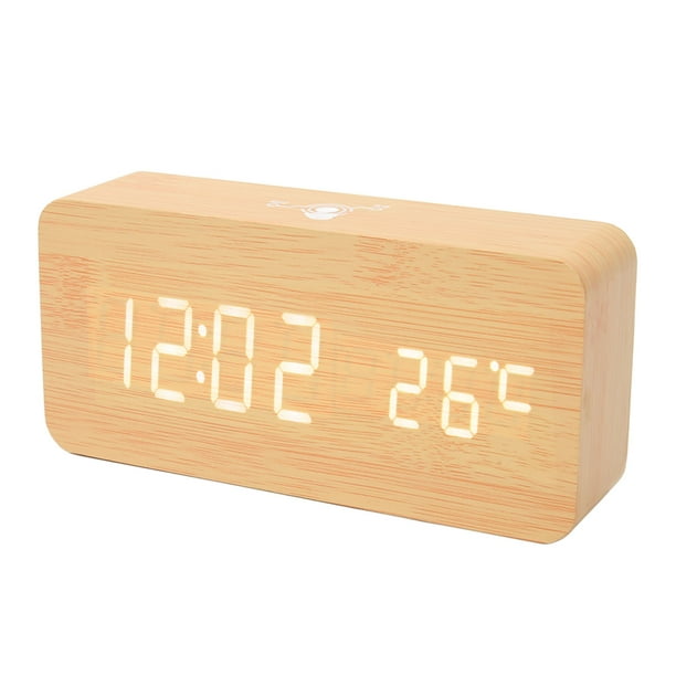 Wooden Digital ClockWooden Digital Clock LED Small Digital Clock LED ...