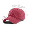 Red USA Patriotic Baseball Cap 250 Anniversary USA Hat American Flag ...