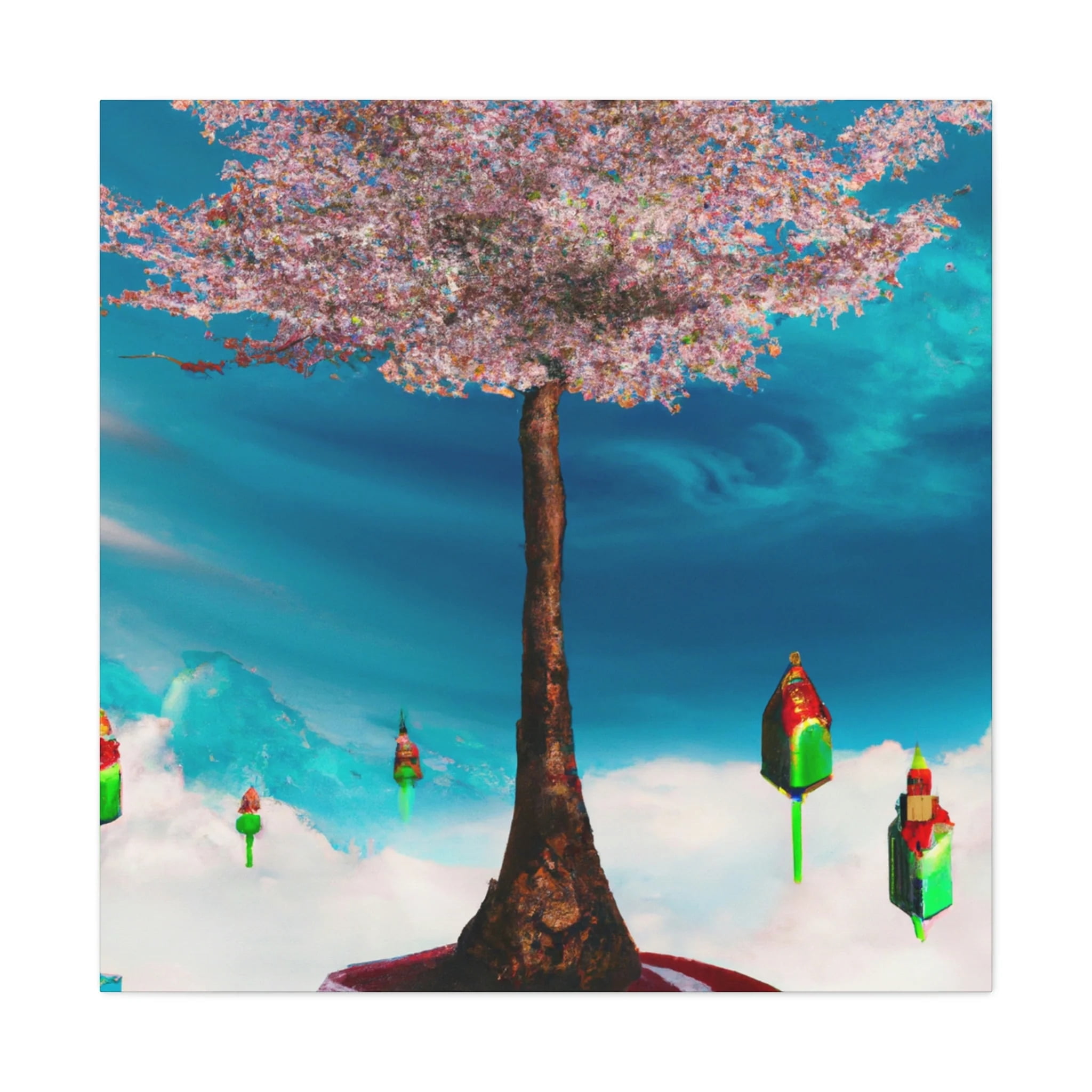 Dreamscapes Floating Trees - Canvas - Walmart.com