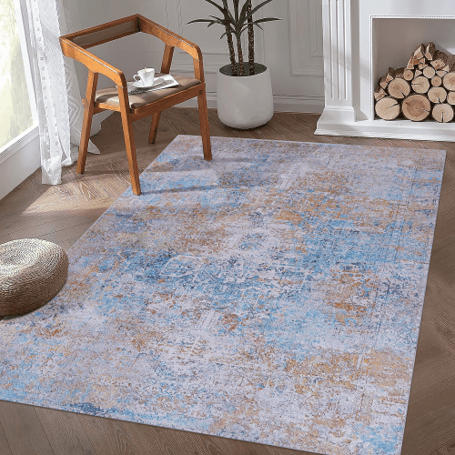 Click here for Unbranded Yellow Washable Rug 4x6 Area Rug (Yellow... prices