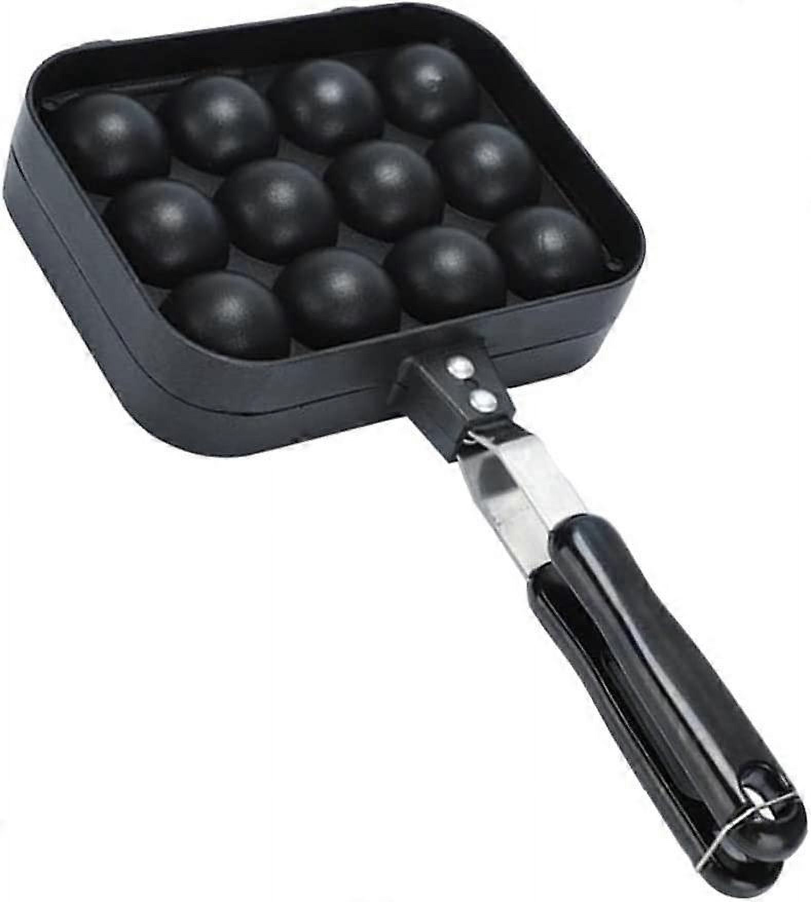 ZHAOCHENG Sartén antiadherente para panqueques, sartén para takoyaki ...