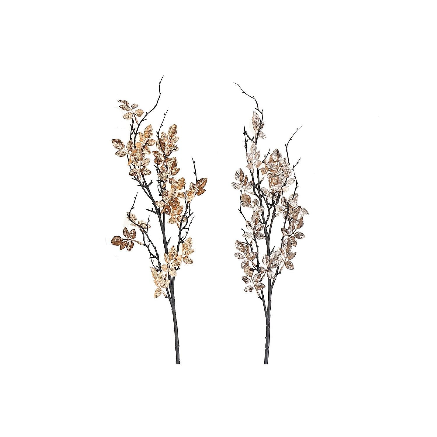 Click here for Ih Casadécor Christmas Shiny Leaves Spray - Set Of... prices