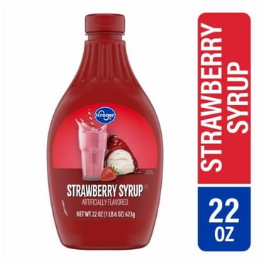 Strawberry Real Strawberry Puree Infused Syrup, 16.9 Fl Oz - Walmart.com