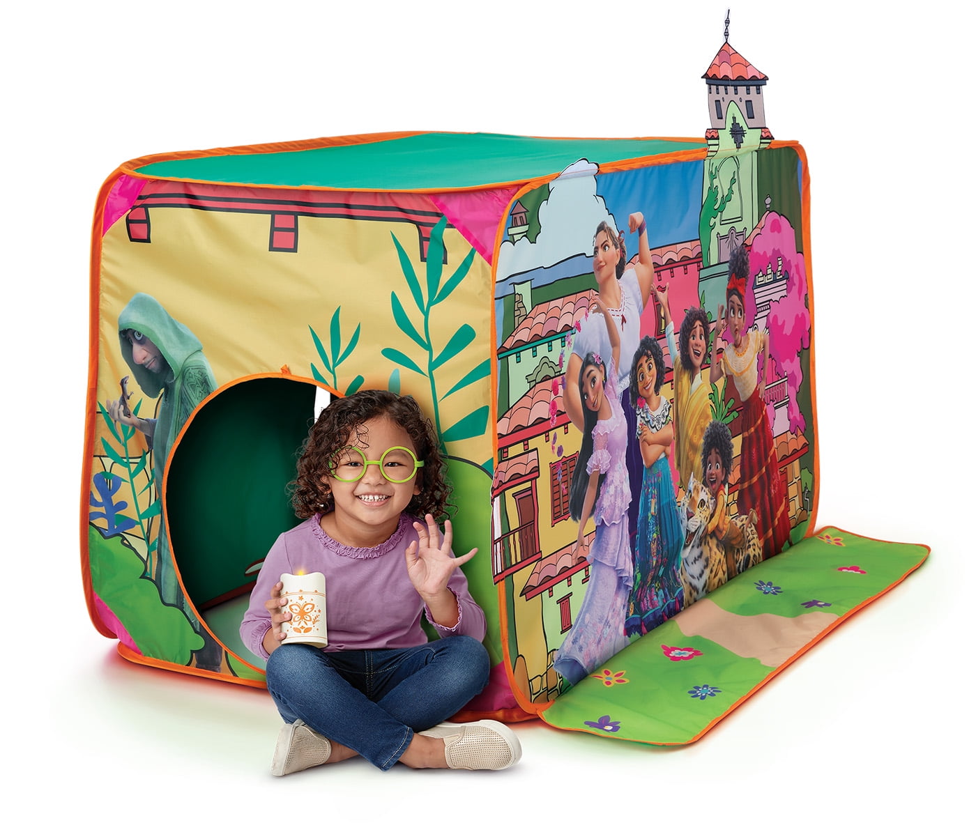 Disney’s Encanto Casa Madrigal Play Tent with Toy Light Up Candle ...
