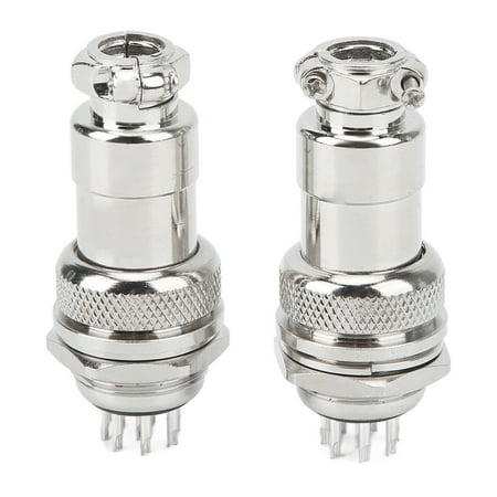 8 Pin Aviation Plug Socket, 10~100Hz Male Female Aviation Plug Socket ...