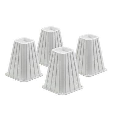 Bed Risers - 6 inches, Set Of 4 - Walmart.com