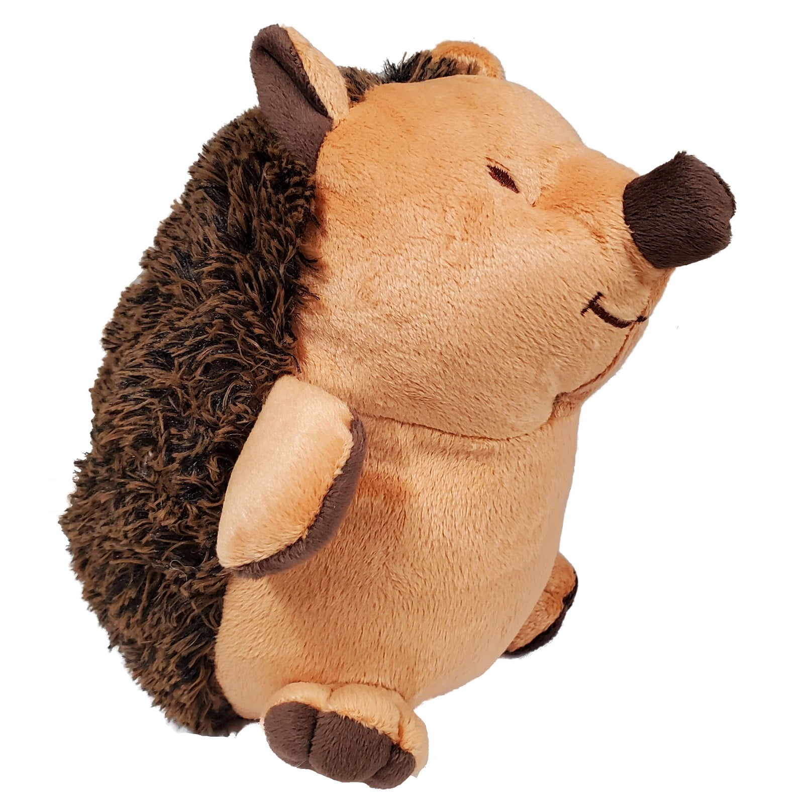 Hedgehog with Brown Spikes Plush Door Stopper Decoration 2.3 Pounds New ...