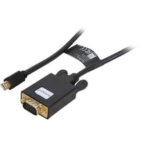 StarTech.com DP2VGAMM15B 15 ft. Black Connector A: 1 x DisplayPort (20 ...
