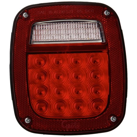 Grote Box Lamp, LED with Sidemarker, RH, Red | Walmart Canada