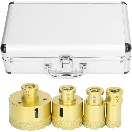 Diamond Hole Saw Kit Diamond Hole Saw Drill Vacuum Brazed Core Bit ...