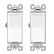 ENERLITES 4-Way Toggle Light Switch, Four Way, Side Wiring, Copper Wire ...