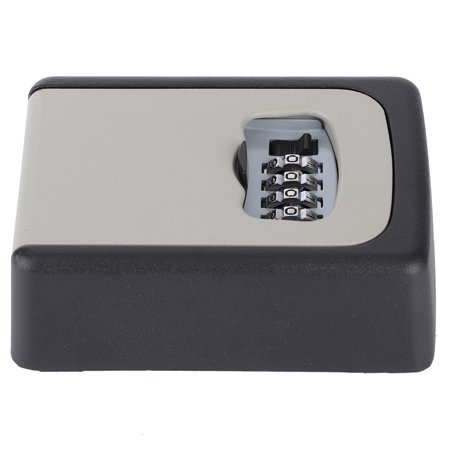 Password Lock Box, Aluminum Alloy Large Capacity Key Lock Box, Wall ...