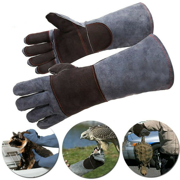 Cat Handling Protective Gloves - For Falconr, Dog, Hawk, Bird and ...