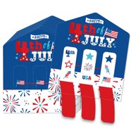 Big Dot of Happiness Firecracker 4th of July - 4 Red, White and Royal ...