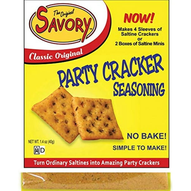 The Original Savory - Classic Original Cracker Seasoning - 1.4 oz ...