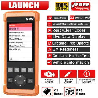 Launch X431 VII+ OBD2 Full System Scanner, Auto Vehicle Diagnostic Code ...
