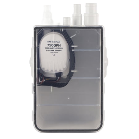 Shower Sump Pump,DC 12V/24V 750GPH Shower Shower Pump System Bilge ...