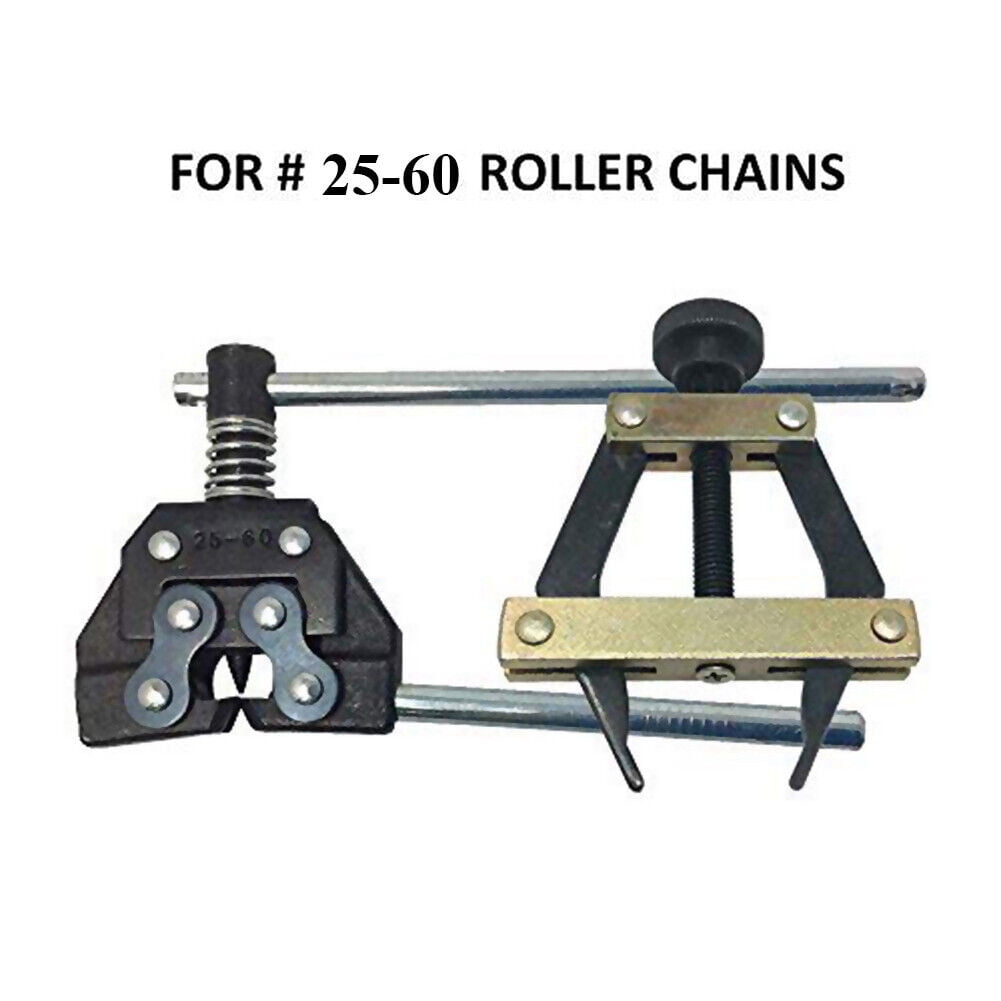 Foreverun Motor Roller Chain Tool Kit Breker Cutter + Puller Holder #25 ...