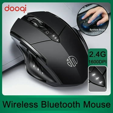 onn. 5-Button Wireless Bluetooth Ambidextrous Mouse, USB-A Nano ...