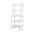 5-shelf Ladder Bookcase Cappuccino - Walmart.com