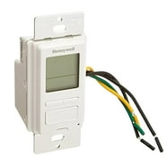 Honeywell Home RPLS740B1008 Econoswitch 7-Day Programmable Light Switch ...
