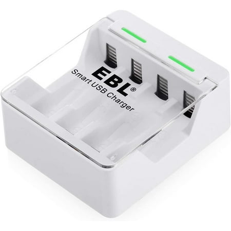 EBL Smart USB y Charger AA AAA Fast Charging y Charger Portable y ...
