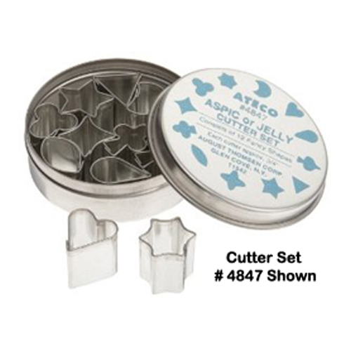 Ateco 12 pc Aspic/Jelly Cutter Set.5" - Walmart.com - Walmart.com