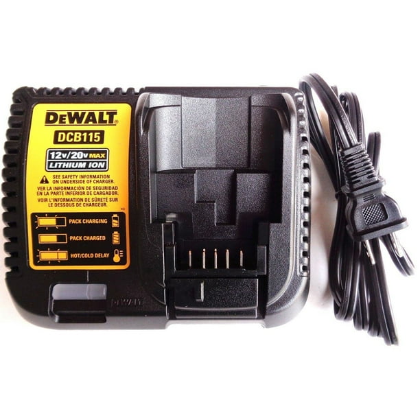 New Dewalt Rapid DCB115 Genuine 12-20V Max Fast Battery Charger, Fr ...