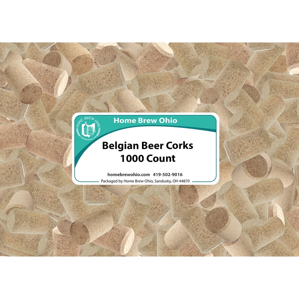 Home Brew Ohio Belgian Beer Corks 1000 count - Walmart.com - Walmart.com