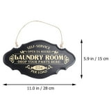 Worgeous Laundry Room Signage Laundry Soap Dispenser Hotel Decoration ...