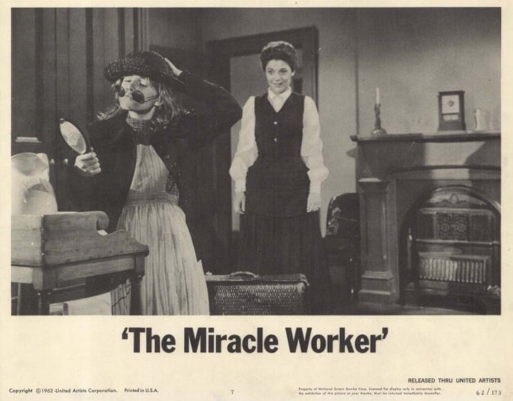 The Miracle Worker 1962 Poster