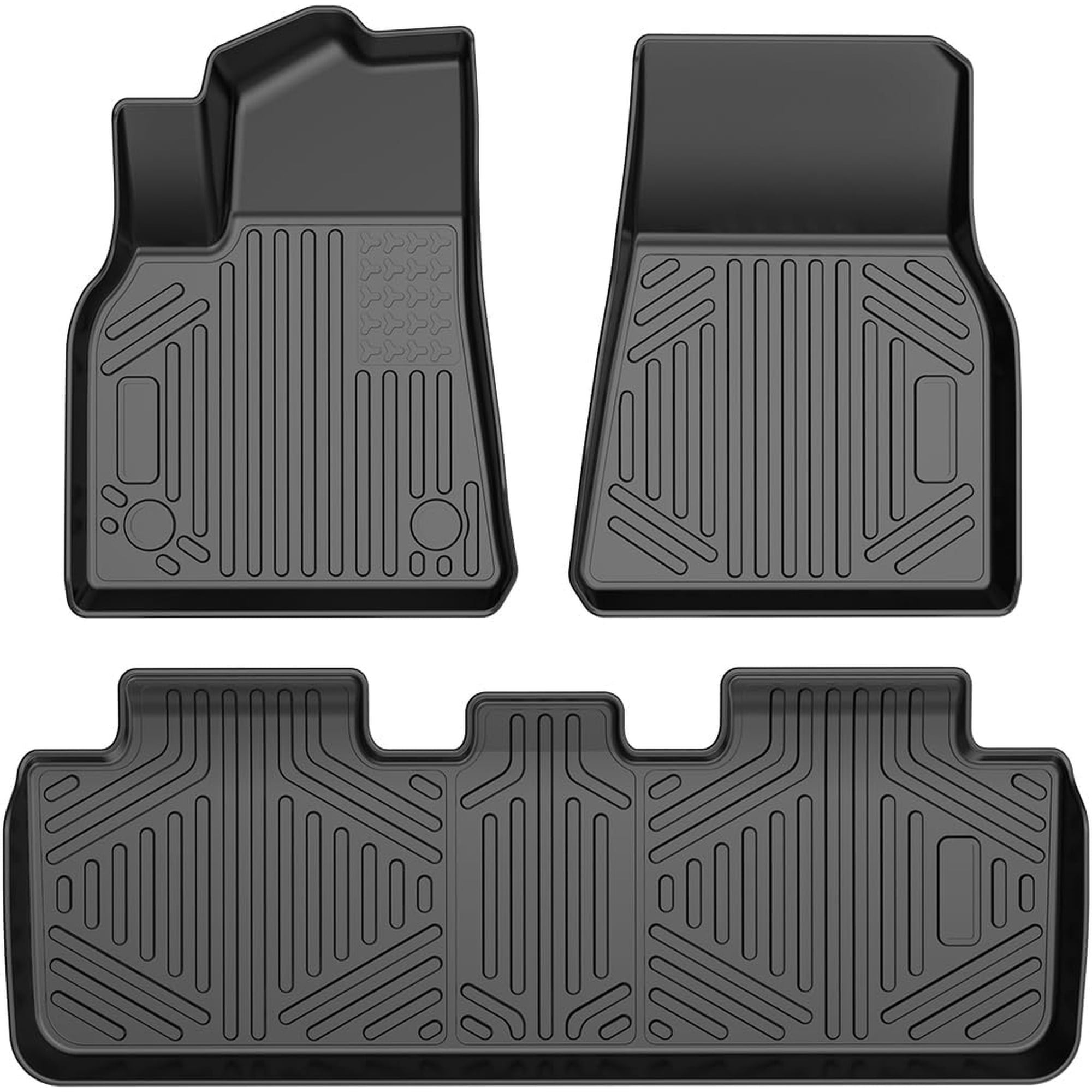 Click here for Ltmjwr 2021-2024 Tesla Model Y Floor Mats  3 Pcs F... prices