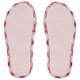Aerusi Women's Red Plaid Fuzzy Comfortable Indoor House Slippers ...
