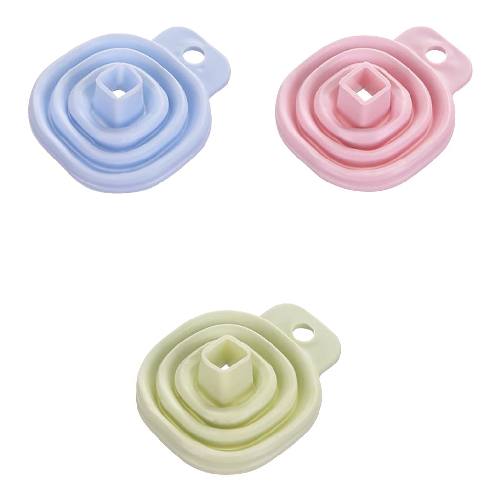VerPetridure Mini Folding Retractable Funnel Household Silicone Oil ...
